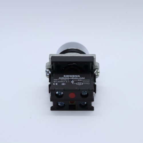 Siemens Red Illuminated Metal Push Button - Active Technology