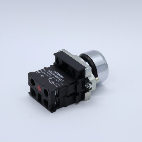 Siemens Red Illuminated Metal Push Button - Active Technology