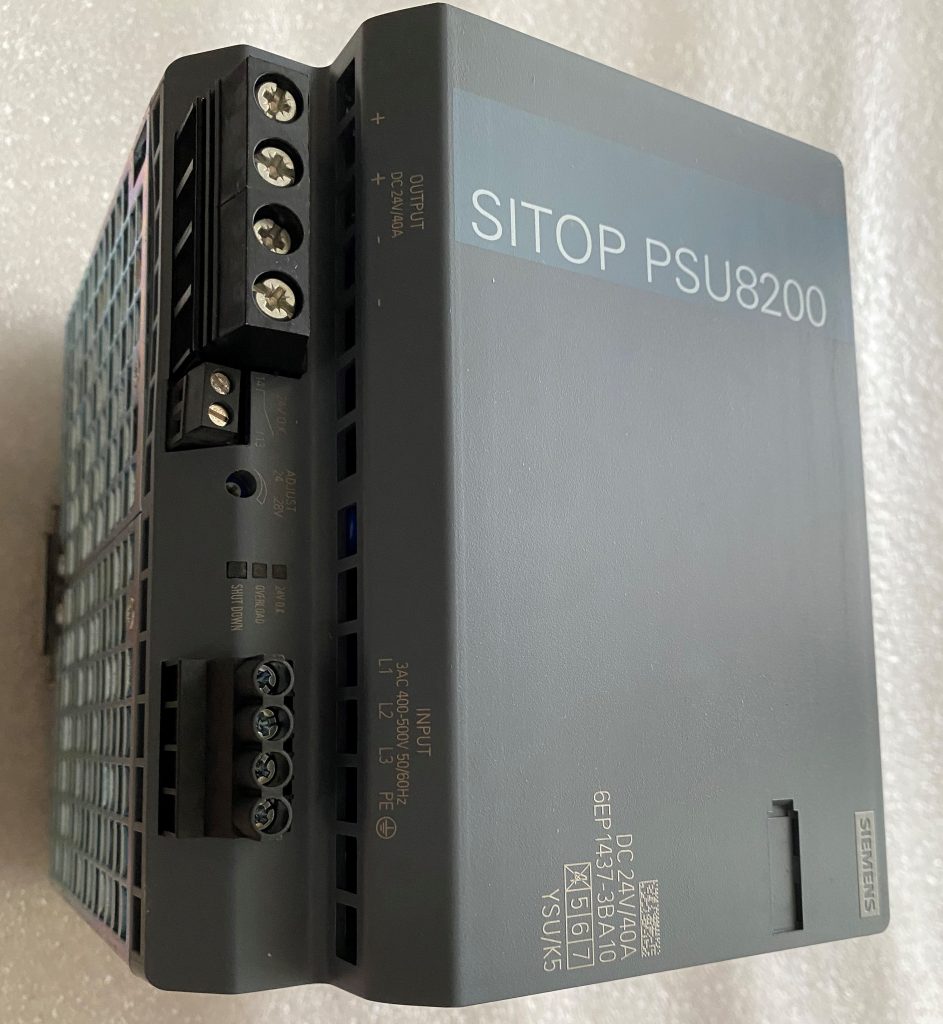 SITOP PSU8200 400V 3AC / 24VDC 40A "6EP1437-3BA10" - SIEMENS CAPACITOR ...